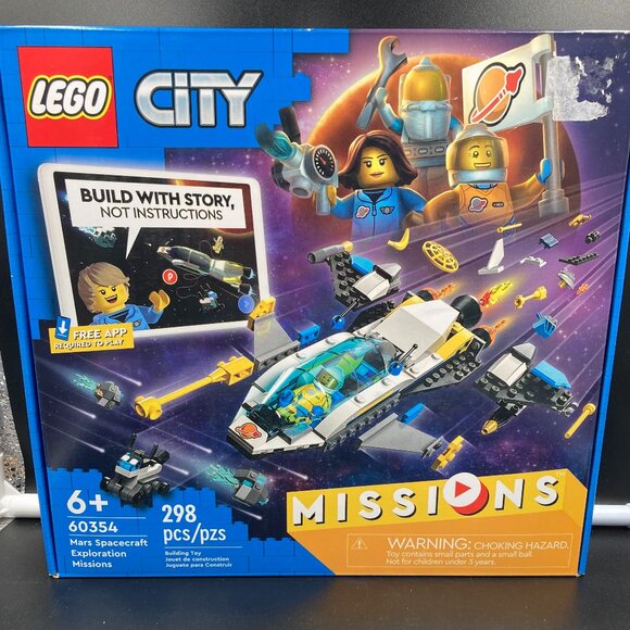Toys | Lego City Mars Spacecraft Exploration Missions 298 Pcs 6354 ...